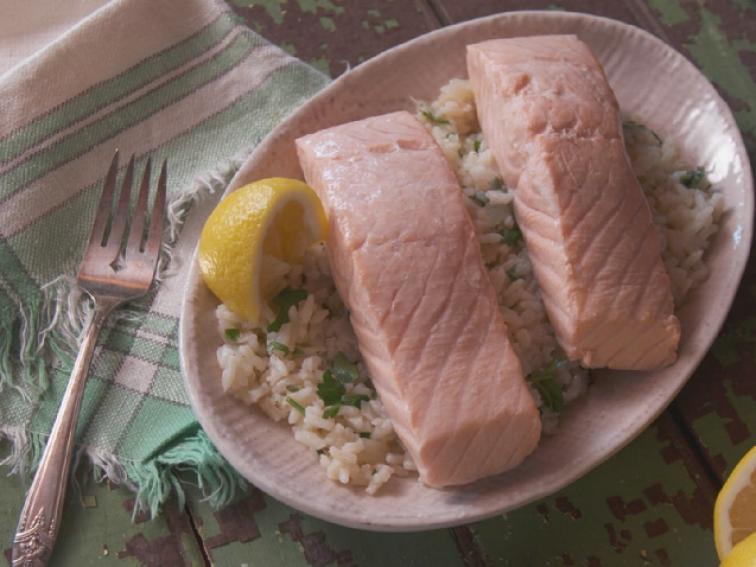 Traditional Poached Salmon Recipe | Nancy Fuller | Food Network