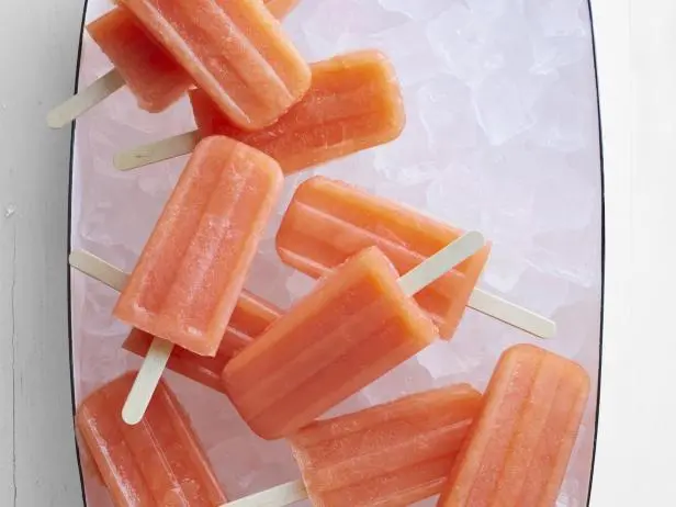 Campari-Citrus Ice Pops Recipe | Katie Lee Biegel | Food Network