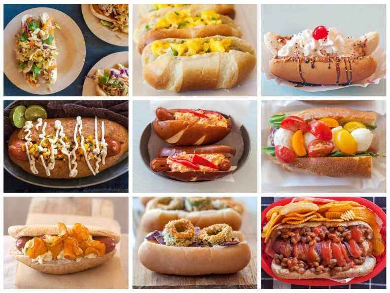 12 Unexpected Ways to Top Hot Dogs : Food Network | Food Network