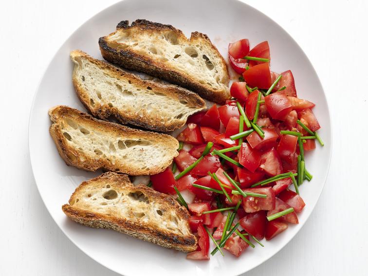 Tomatoes with Crusty Bread Recipe | Food Network Kitchen | Food Network