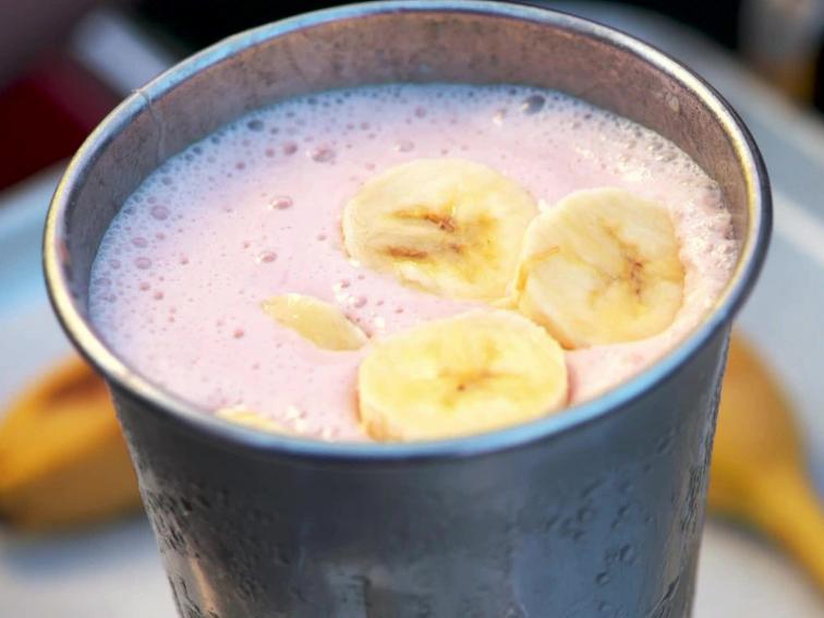 Banana Split Milkshake Recipe | Food Network