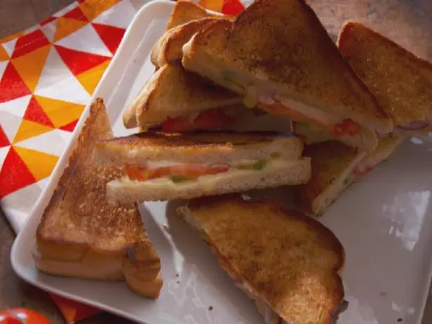 Dressed Up Grilled Cheese Sandwiches Recipe | Nancy Fuller | Food Network