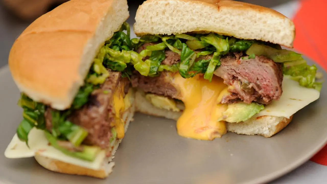 Sunny's Diablo Diablo Diablo Burger Recipe | Sunny Anderson | Food Network