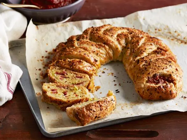 Puff Pastry Pepperoni Pizza Roll Recipe | Food Network Kitchen | Food ...