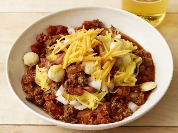 Spaghetti Squash Cincinnati Chili Recipe - Chef's Resource Recipes