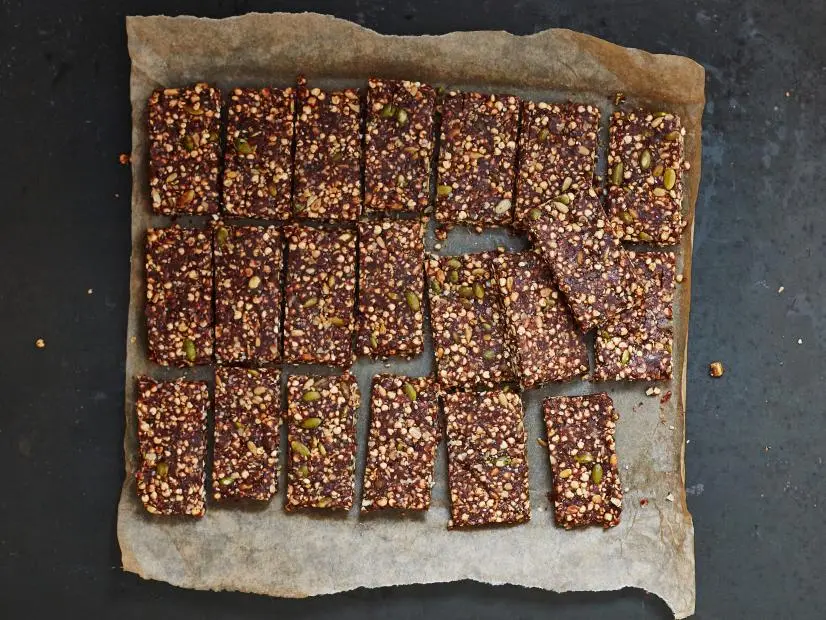 Super Food Protein Bars Recipe | Amy Chaplin | Food Network
