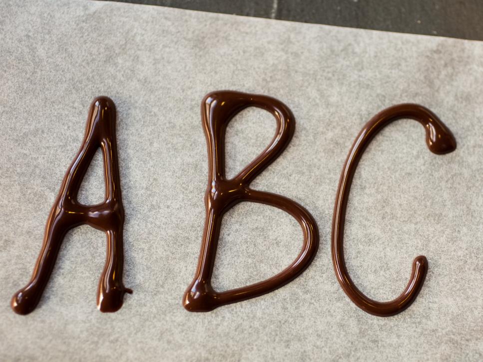 How to Write With Chocolate: Food Network | Easy Baking Tips and ...