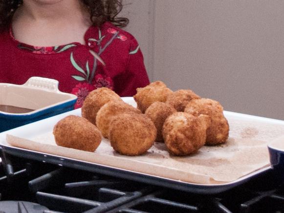 Bombini Doughnuts Recipe | Jeff Mauro | Food Network