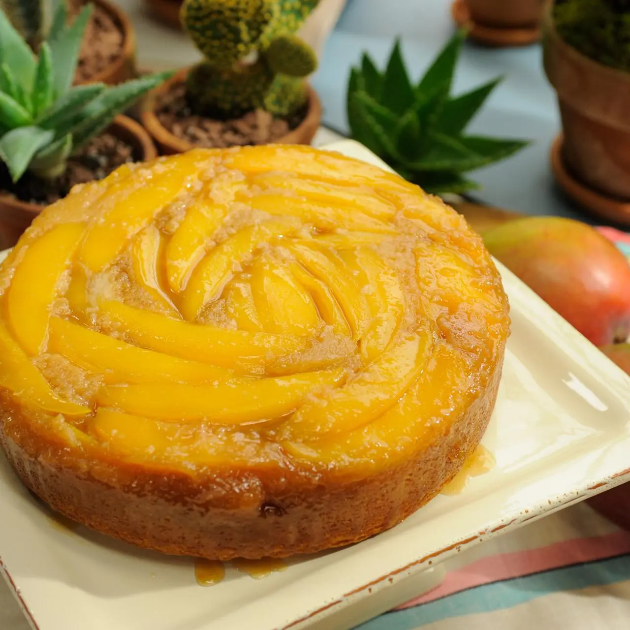 mango cake dessert