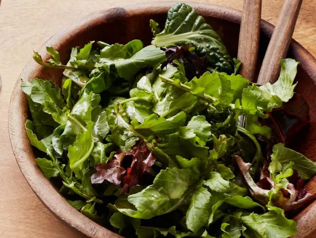 Green Salad with Creamy Mustard Vinaigrette Recipe | Ina Garten | Food ...