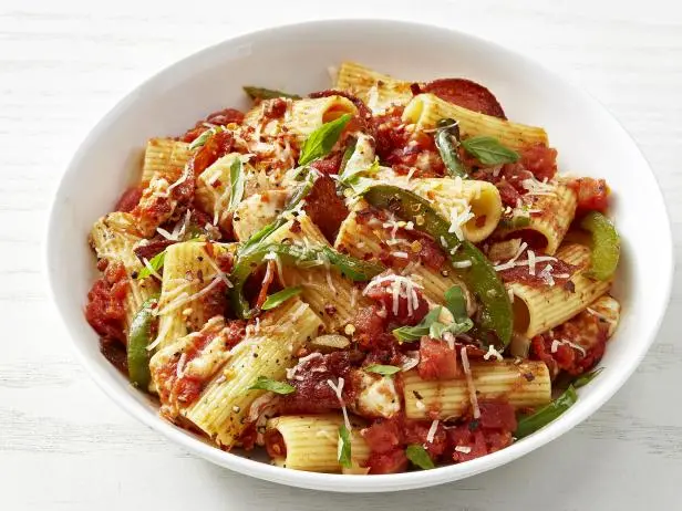 Rigatoni with Pepperoni and Mozzarella Recipe - Chef's Resource Recipes