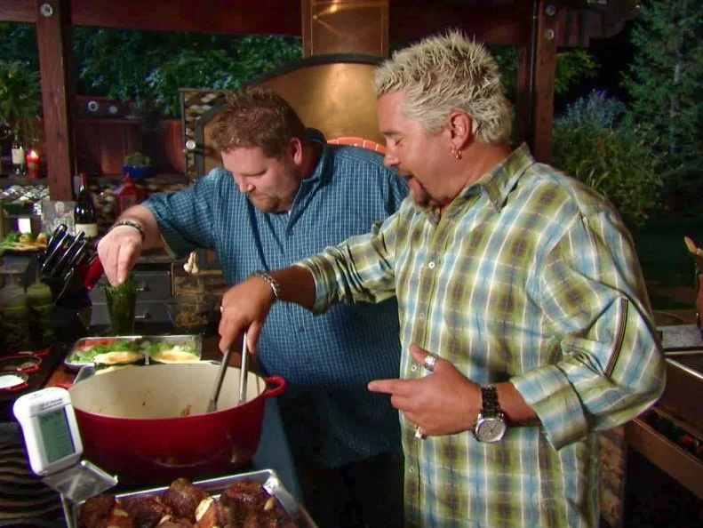 In the Kitchen with Family and Friends on Guy's Big Bite | Food Network