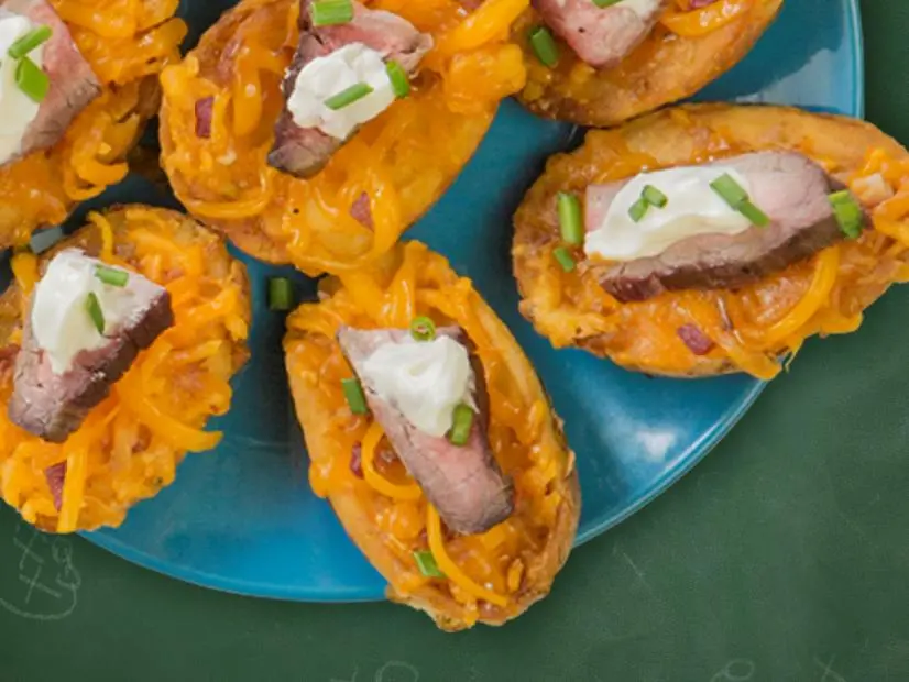 Steak & Skins Recipe | Food Network