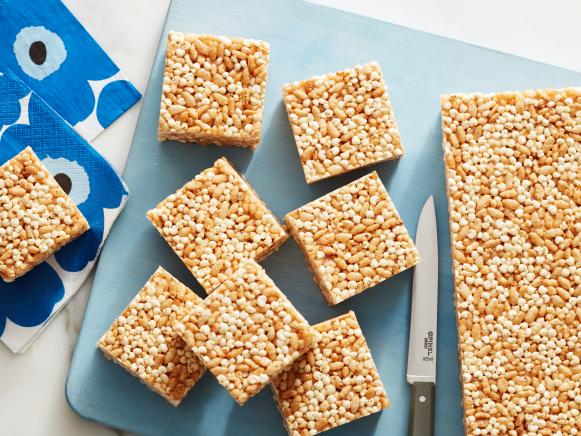 Puffed Millet and Brown Rice Treats Recipe | Food Network Kitchen ...