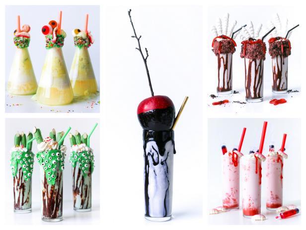 Spooky Halloween Milkshakes : Food Network | Halloween Party Ideas and ...