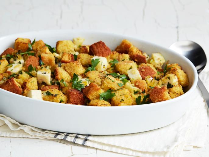 Apple-Sage Cornbread Stuffing Recipe | Food Network