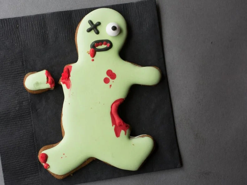 Halloween Gingerbread Ghouls : Food Network | Food Network