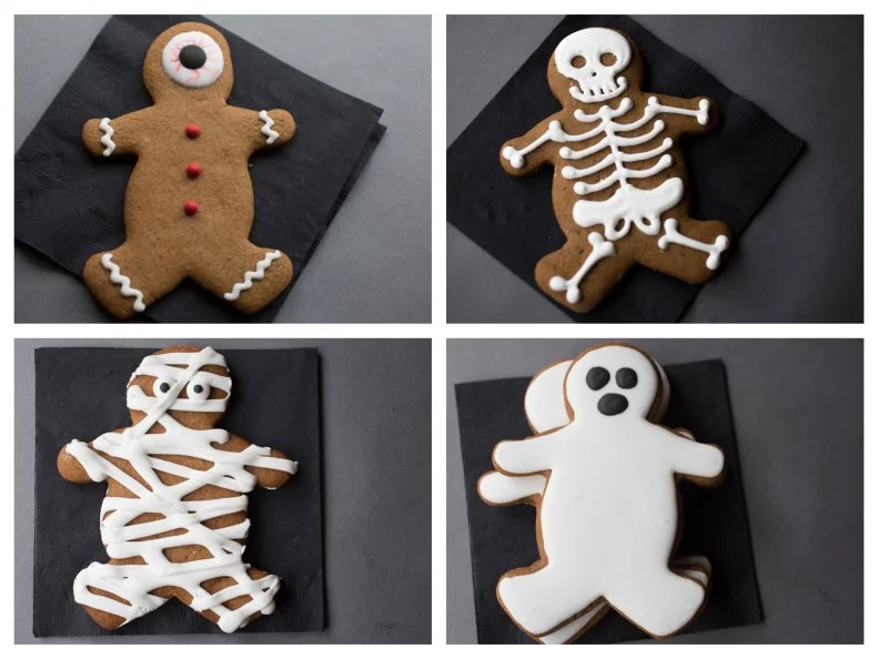 Halloween Gingerbread Ghouls : Food Network | Food Network