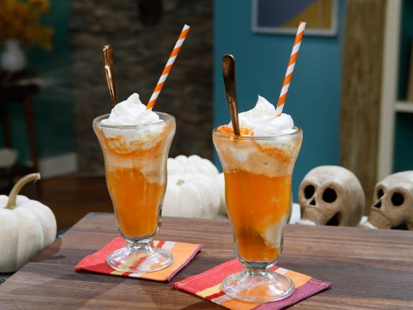 Candy Corn Float Recipe | Geoffrey Zakarian | Food Network