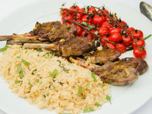 how to cook lamb chops food network
