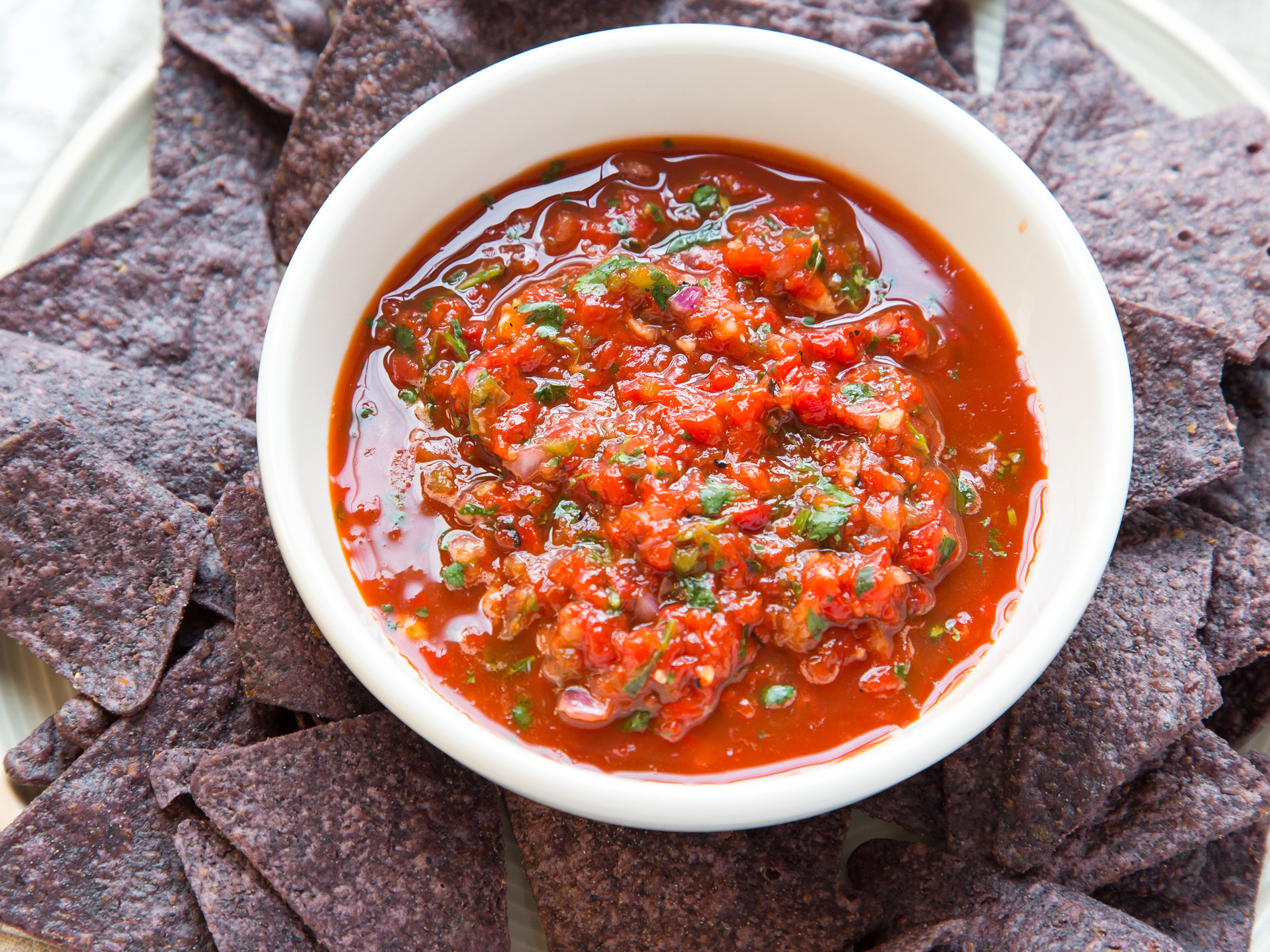 Roasted Pepper Blender Salsa Recipe - Chef's Resource Recipes
