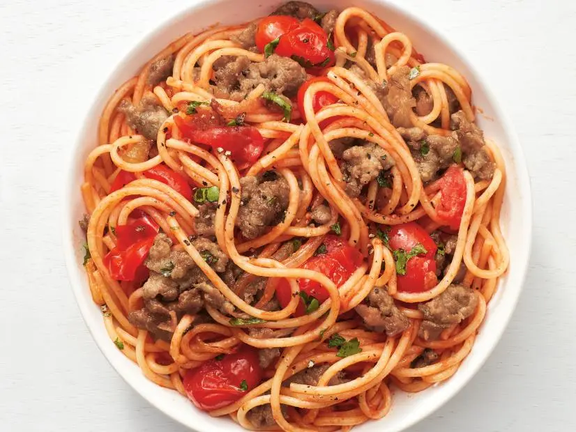One-Pot Spaghetti with Sausage Recipe | Food Network Kitchen | Food Network
