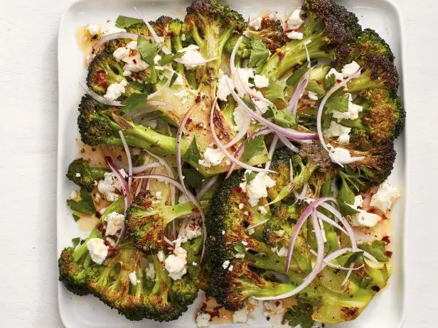 Roasted Broccoli Steaks Recipe - Chef's Resource Recipes