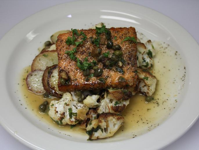 Salmon Capriccio Recipe | Robert Irvine | Food Network