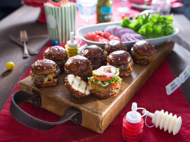 Hamburger Sliders Recipe | Food Network