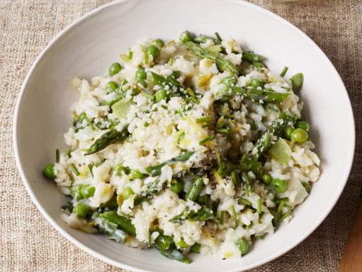 Spring Green Risotto Recipe | Ina Garten | Food Network