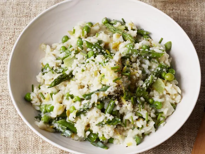 Spring Green Risotto Recipe | Ina Garten | Food Network