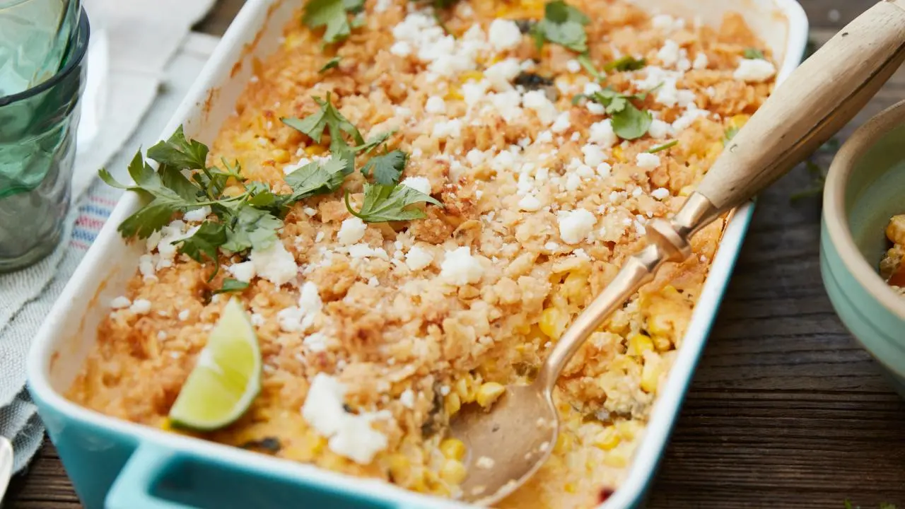 Spicy Creamed Corn Crumble Recipe | Food Network Kitchen | Food Network