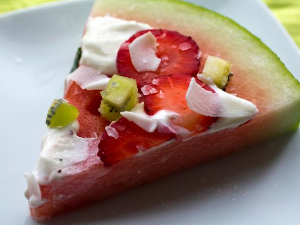 How to Make Watermelon Pizza : Food Network | Summer Entertaining Guide ...