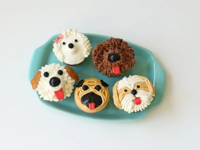 How to Make Adorable Dog Cupcakes : Food Network | Food Network
