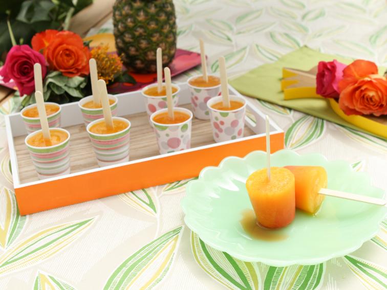 Tropical Fruit Pops Recipe | Food Network