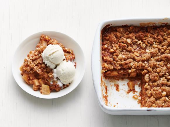 Caramel Apple Crumble Recipe | Food Network