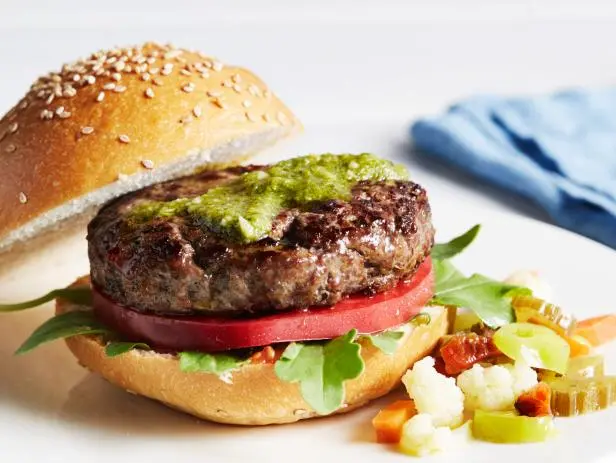 Italian Burger Recipe | Food Network