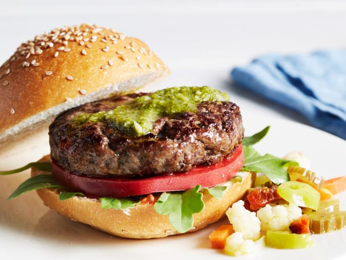 Italian Burger Recipe | Food Network