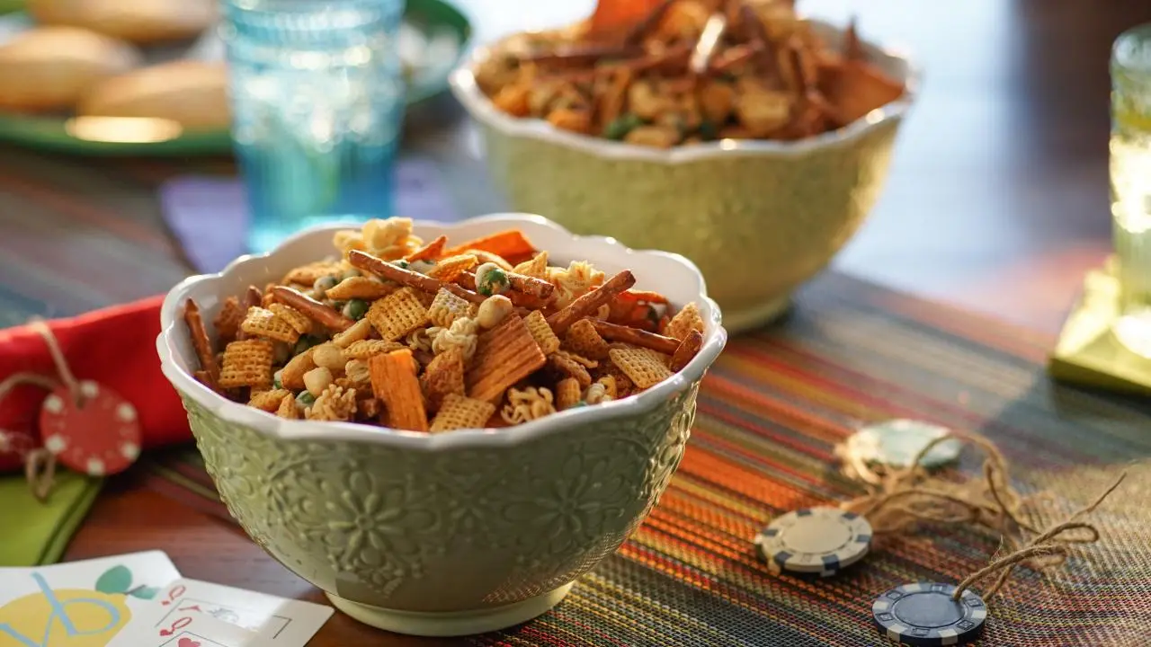 Everything Snack Mix Recipe | Valerie Bertinelli | Food Network