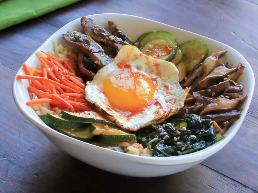 Easy Weeknight Bibimbap Recipe | Marge Perry | Food Network