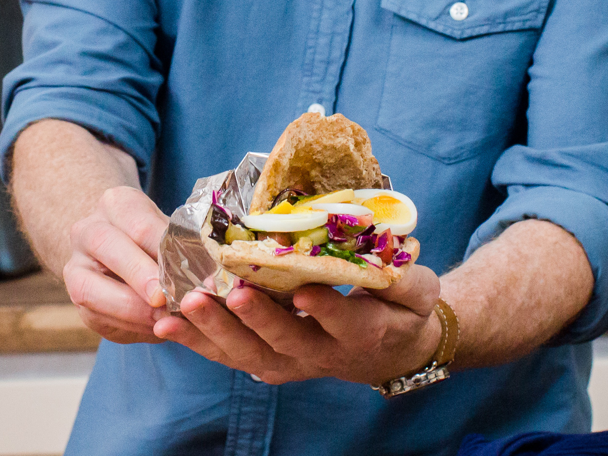 Sabich (Israeli Breakfast Sandwich) Recipe - Chef's Resource Recipes