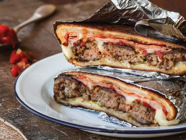 The Brick Burger Recipe | Guy Fieri | Food Network