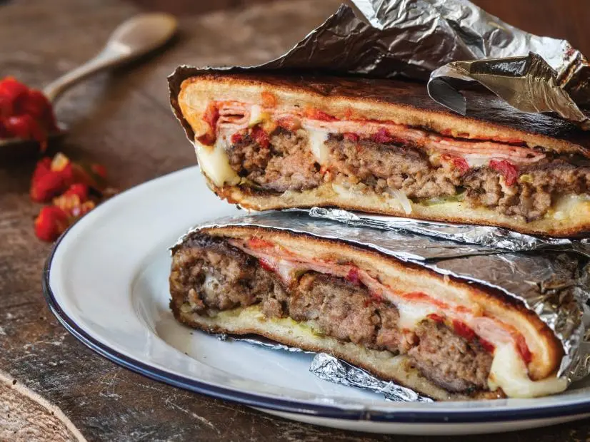 The Brick Burger Recipe | Guy Fieri | Food Network