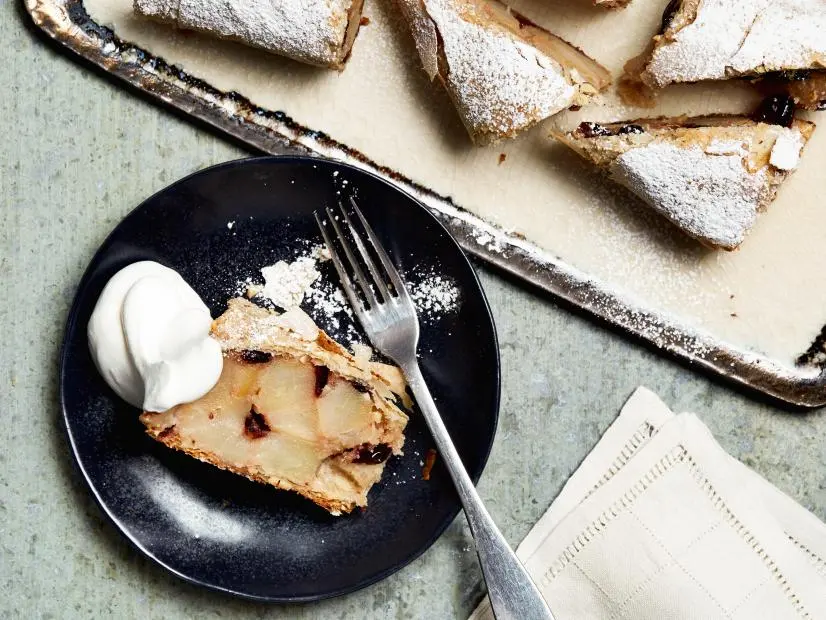 Pear-Cranberry Strudel Recipe | Food Network Kitchen | Food Network
