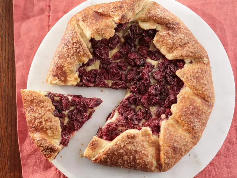 Cherry Cream Cheese Galette Recipe | Valerie Bertinelli | Food Network