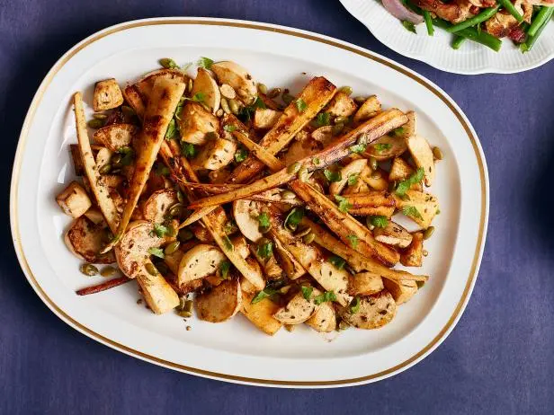 Spiced Root Vegetables with Pumpkin Seeds Recipe | Food Network Kitchen ...