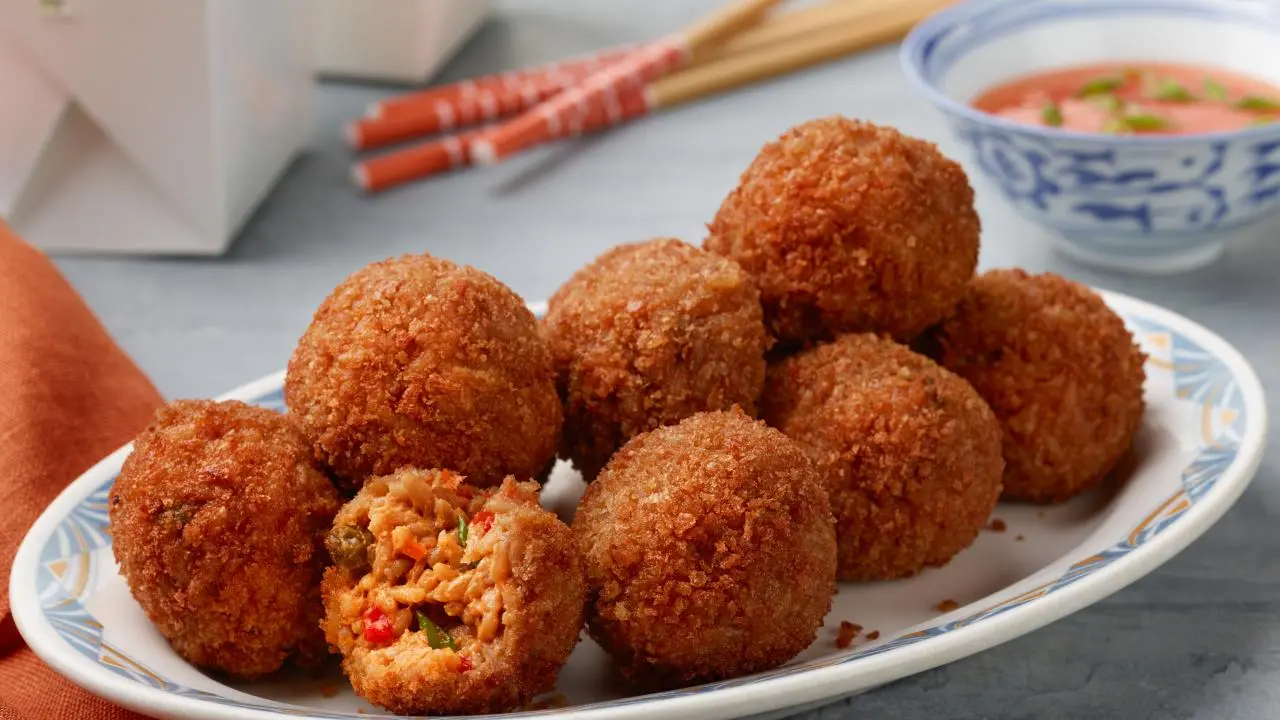Fried Rice Arancini Recipe | Food Network Kitchen | Food Network