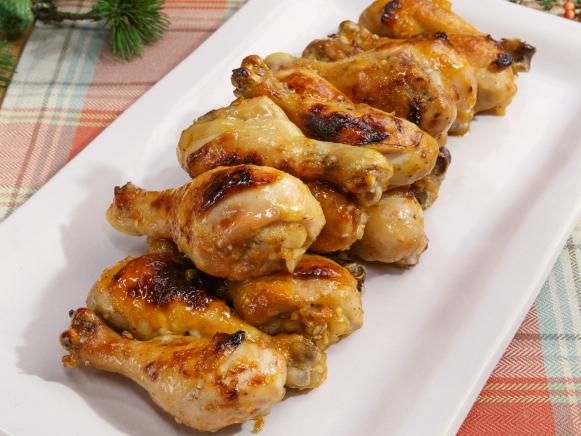 Sticky Apricot Drumsticks Recipe | Katie Lee Biegel | Food Network