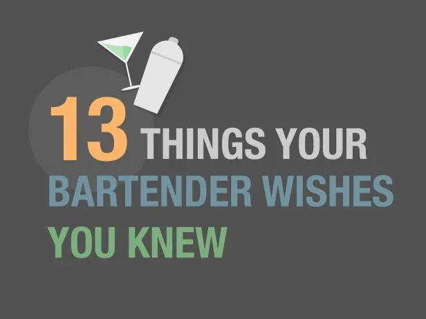 13 Things Your Bartender Wishes You Knew : Food Network | Food Network