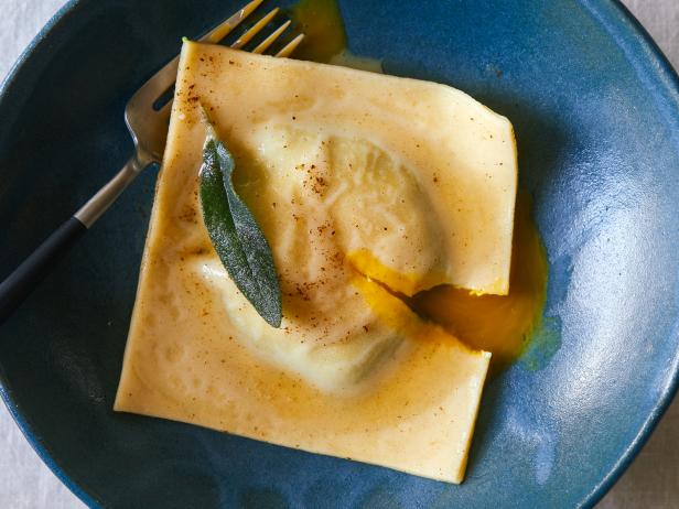 Egg-Stuffed Ravioli Recipe | Food Network Kitchen | Food Network